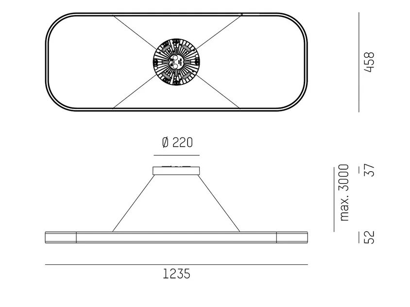 LON RECTANGLE 1000 PD - moltoluce.com